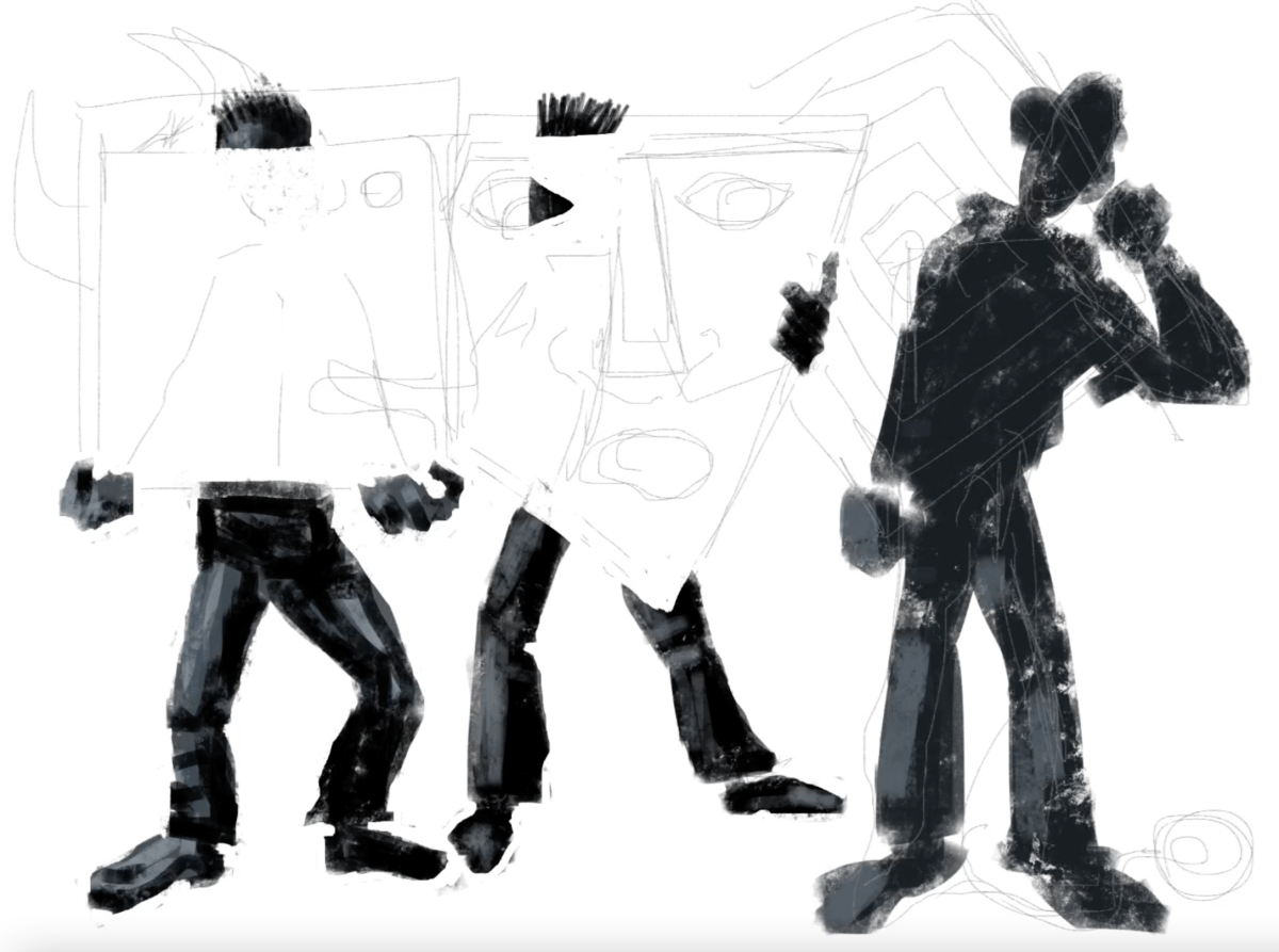 Minotaur and Red Thread – improvised comics